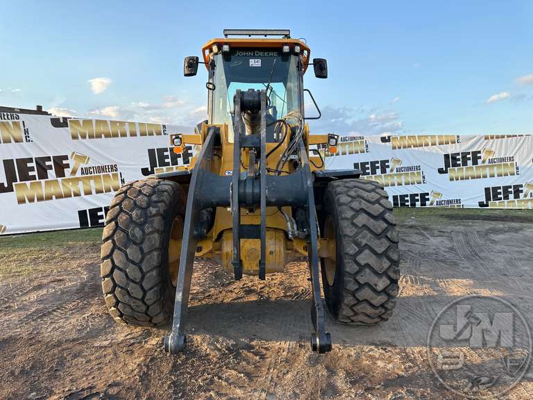 DEERE 624L WHEEL LOADER SN: 1DW624LZALF706115 - Jeff Martin Auctioneers ...