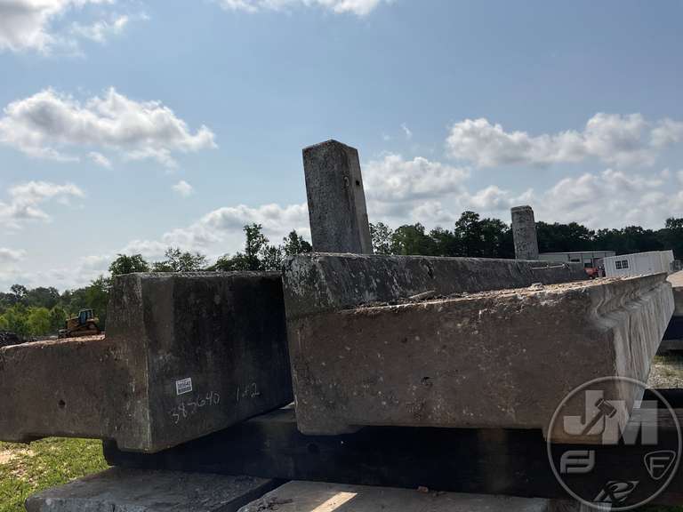 19' X 3.5' EXTERIOR CURB BRIDGE SLAB WITH GUARDRAIL - Jeff Martin ...