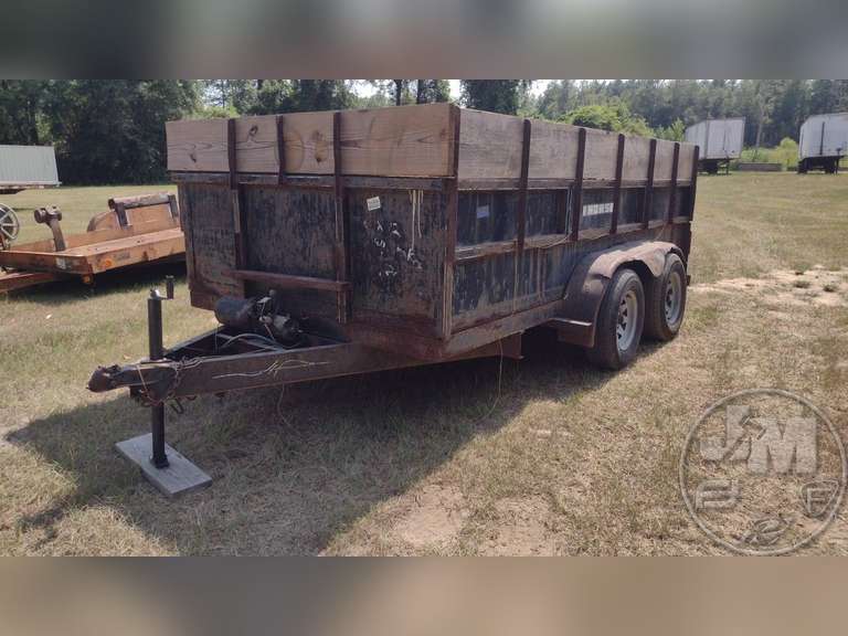 HOUSE 12' STEEL DUMP TRAILER - Jeff Martin Auctioneers, Inc.