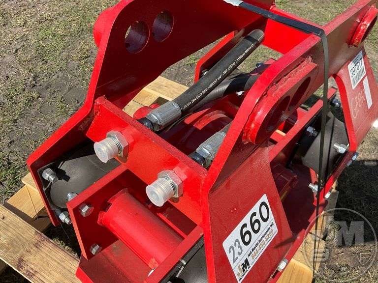 UNUSED GENPAC GE870 HYDRAULIC PLATE COMPACTOR FITS MOST LOADER-BACKHOES ...