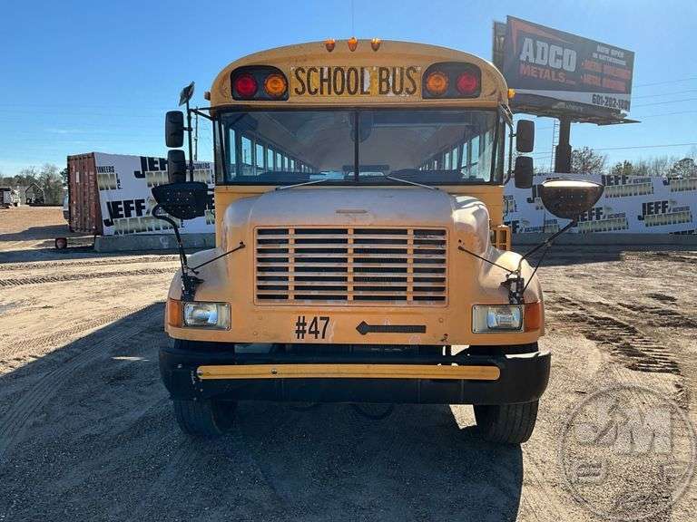 1995 INTERNATIONAL 3800 VIN: 1HVBBABM7SH676890 2WD SCHOOL BUS - Jeff Martin Auctioneers, Inc.