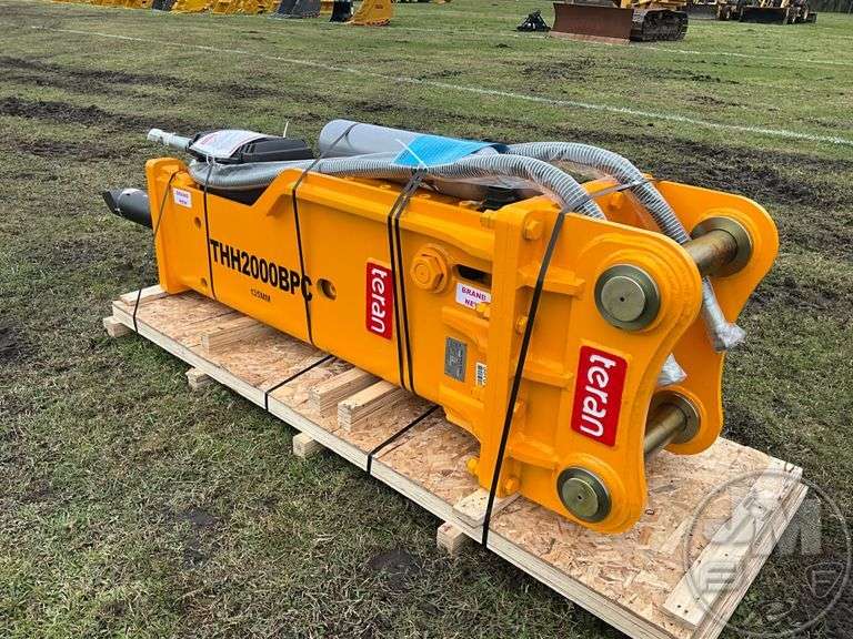 UNUSED TERAN THH2000BPC SN: CEN0500C52HZ HYDRAULIC BREAKER - Jeff ...