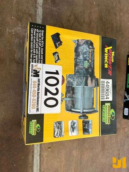 WOOD POWER WINCH 2000LBS - Jeff Martin Auctioneers, Inc.