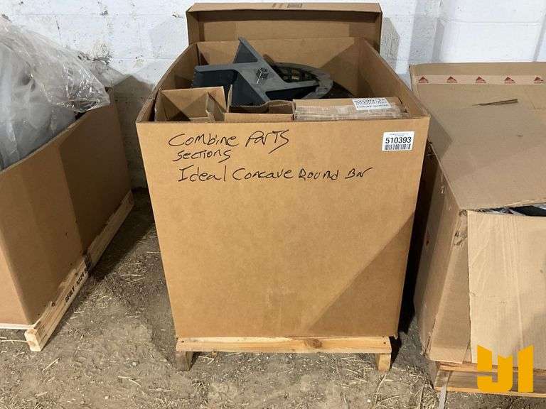 COMBINE PARTS, CONCAVE ROUND BAR - Jeff Martin Auctioneers, Inc.