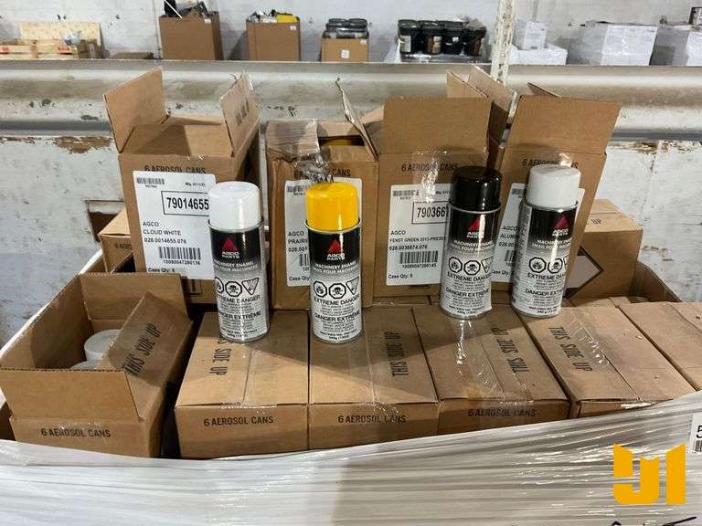 AGCO BOXES OF SPRAY PAINT - Jeff Martin Auctioneers, Inc.
