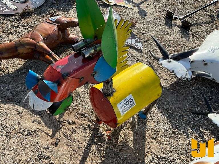 DONKEY METAL YARD STATUE - Jeff Martin Auctioneers, Inc.