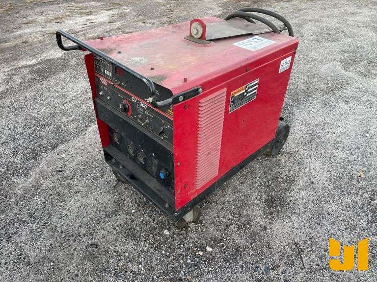 LINCOLN CV-300 POWER MIG 300 AMP PORTABLE WELDER SN: U1990704540 - Jeff ...