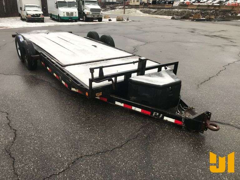 2017 PJ TAG A LONG TILT DECK TRAILER 7 TON VIN: 4P5T62026H1261038 ...