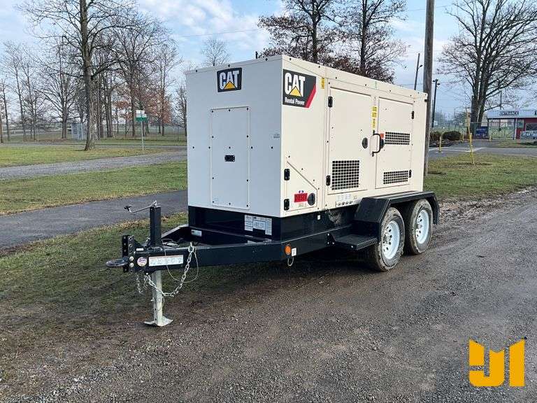 2021 CATERPILLAR XQ125 KW 100 KW PORTABLE GENERATOR CATXQ125HCK501100 - Jeff Martin Auctioneers ...