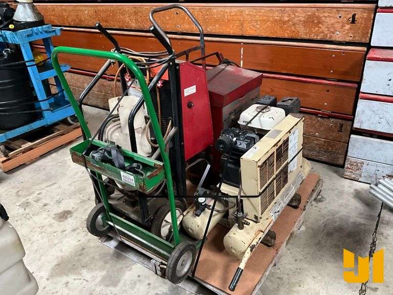 IR AIR COMPRESSOR, REFRIGERANT RECOVERY RECYLING STATION, HEAVY DUTY ...