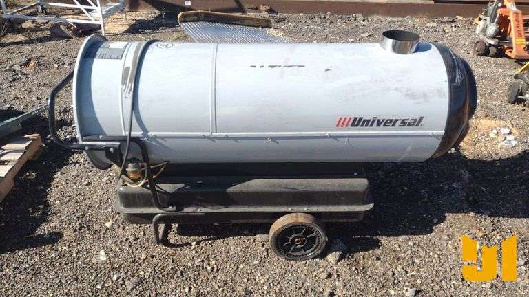 280000 BTU FORCED AIR HEATER, MULTIFUEL, ELECTRICAL - Jeff Martin Auctioneers, Inc.