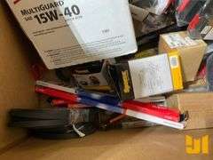 BOX OF ELECTRICAL KITS, HITCH PINS, SMV SIGNS - Jeff Martin Auctioneers ...