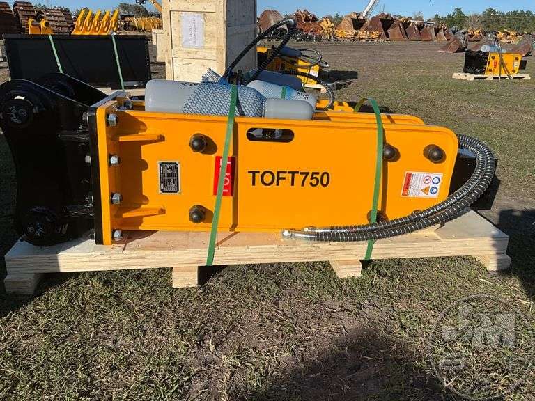 2023 TOFT TOFT750 SN: TOFTJW43Z5479 HYDRAULIC BREAKER HAMMER - Jeff ...