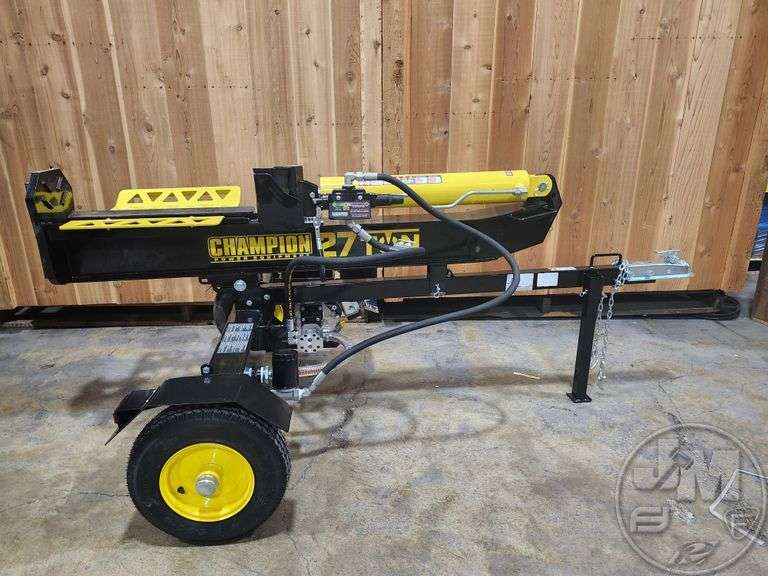 CHAMPION 27 TON TOW BEHIND HYDRAULIC LOG SPLITTER W/ OHV - Jeff Martin ...