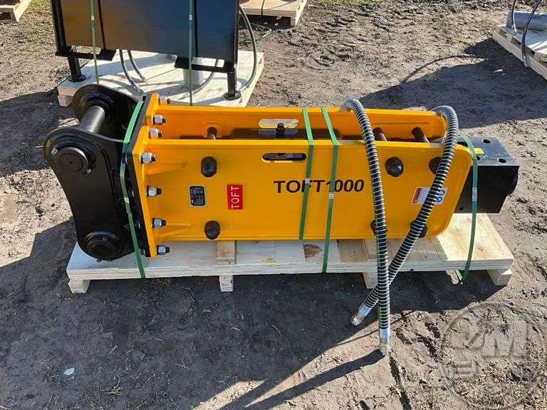 2023 TOFT TOFT1000 SN: TOFTJW50Z2017 HYDRAULIC HAMMER - Jeff Martin ...