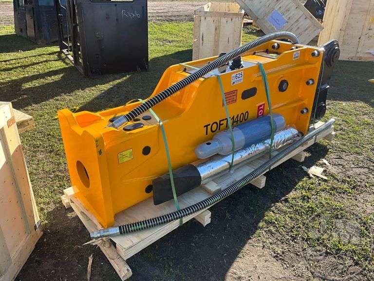 2023 TOFT TOFT1400 SN: TOFT140YJ091904 HYDRAULIC HAMMER - Jeff Martin ...