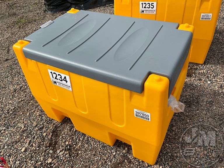 POLY FUEL TRANSFER TANK, W/ 12V PUMP, HOSE, & NOZZLE - Jeff Martin ...