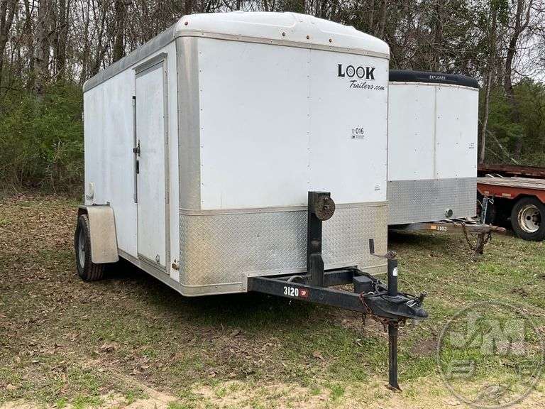 2016 LGS INDUSTRIES LOOK ENCLOSED TRAILER 6'X12' VIN: 53BLTEA15GU018507 ...