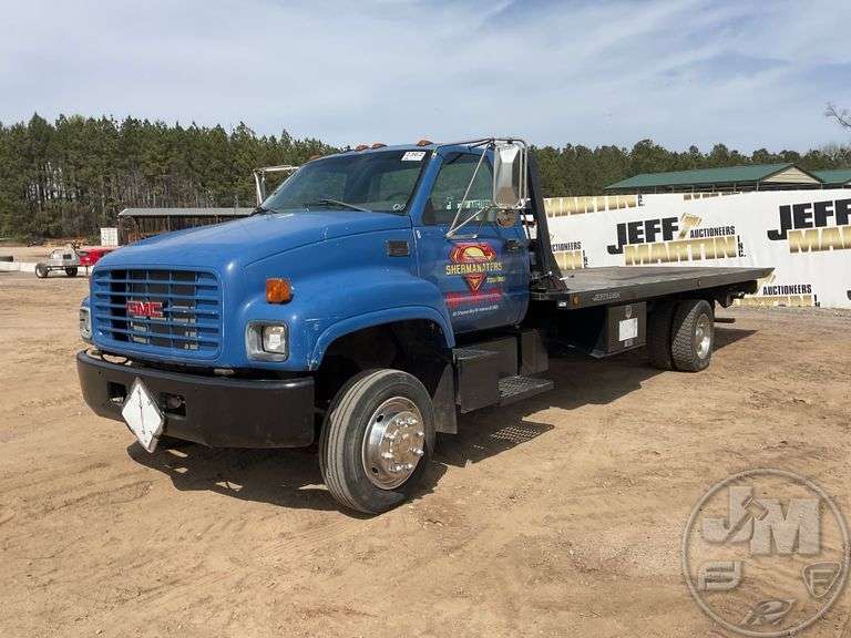 2000 GMC C6 SINGLE AXLE ROLLBACK TRUCK VIN: 1GDG6H1BXYJ526326 - Jeff ...