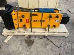 2024 TOFT TOFT1000 SN: SB50B3J4478N TOP TYPE TOFT1000 HYDRAULIC HAMMER ...