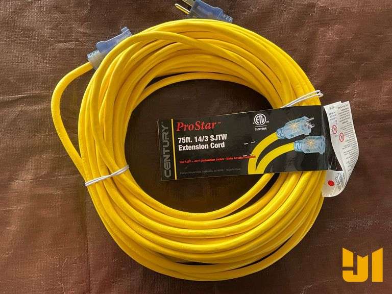 CENTURY PRO STAR EXTENSION CORD - Jeff Martin Auctioneers, Inc.
