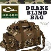 DRAKE BLIND BAG, OLD SCHOOL CAMO PRINT - Jeff Martin Auctioneers, Inc.