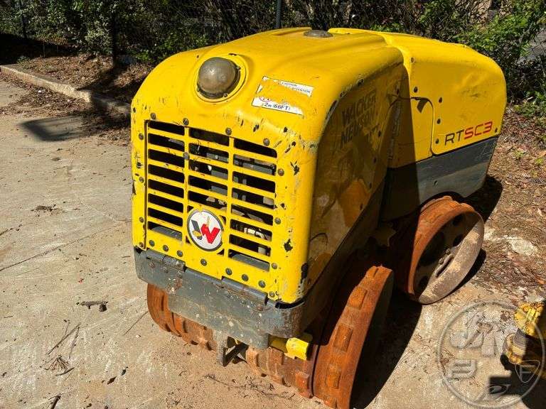 2019 WACKER RTSC3 TRENCH ROLLER SN: 24491701 - Jeff Martin Auctioneers ...