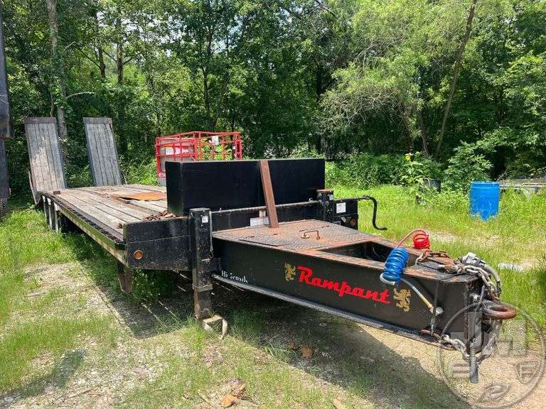 2021 RAMPANT PTDT 30T TRI/A TAG A LONG EQUIPMENT TRAILER VIN ...