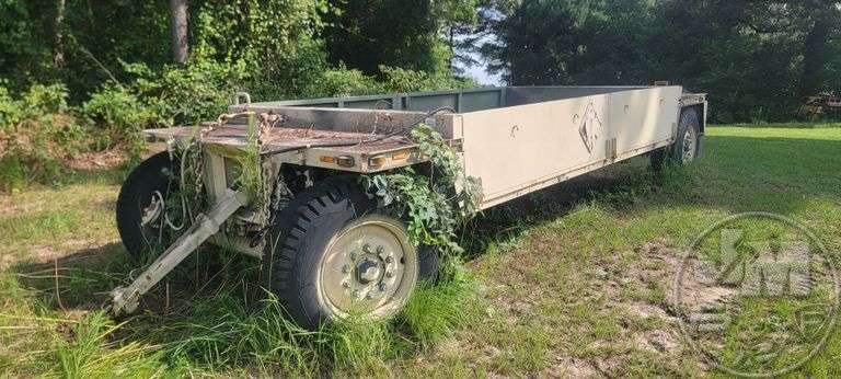 MILITARY M989A1 VIN: 10105 HEAVY EXPANDED MOBILITY AMMUNITION TRAILER ...