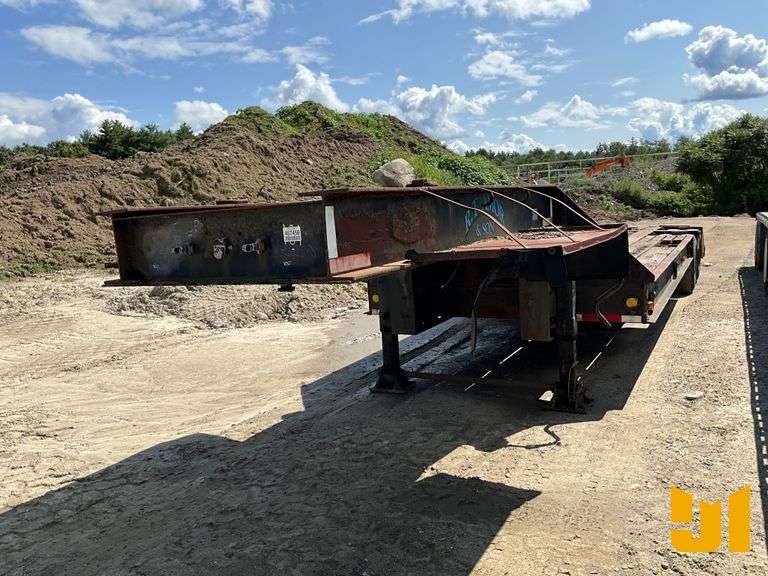 1958 SCHERTZER TRAILER TS23 FIXED NECK LOWBOY TRAILER VIN: 736 - Jeff ...