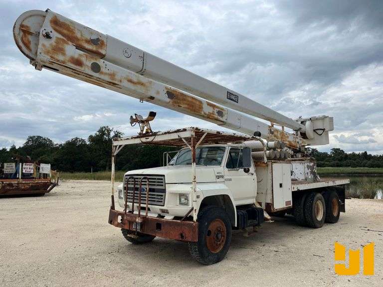 1994 FORD F900 BUCKET TRUCK TEREX HI-RANGER 6H-65 PBI VIN ...