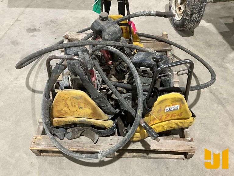 (3) OZTEC BP-50A BACKPACK MOUNTED REBAR SHAKERS W/ 1 CYL - Jeff Martin ...