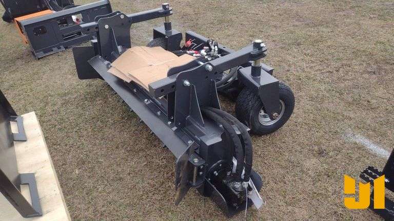 UNUSED 2024 LANDHONOR PR-12-72W 72" HARLEY POWER RAKE WITH IN-CAB ...