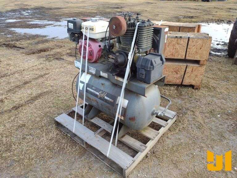 STATIONARY AIR COMPRESSOR - Jeff Martin Auctioneers, Inc.