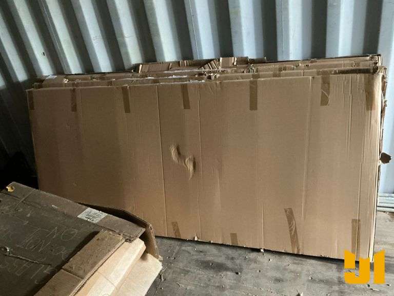 (UNUSED) QTY OF (4) STANDARD SLIDING DOOR, 1 1/2” FRAME, WALNUT FINISH ...