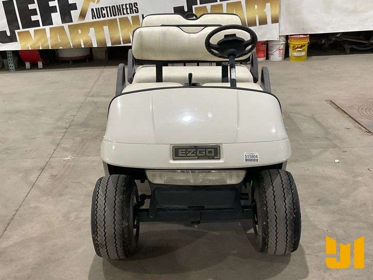 2002 EZ GO TXT SHUTTLE GOLF CART 1528550 - Jeff Martin Auctioneers, Inc.
