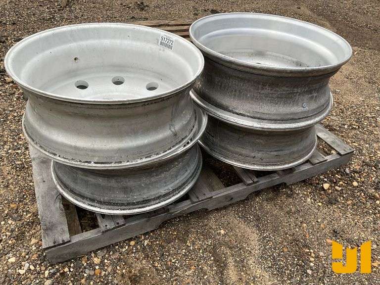 QUANTITY OF (4) ALUMINUM COMMERCIAL TRUCK RIMS - Jeff Martin ...