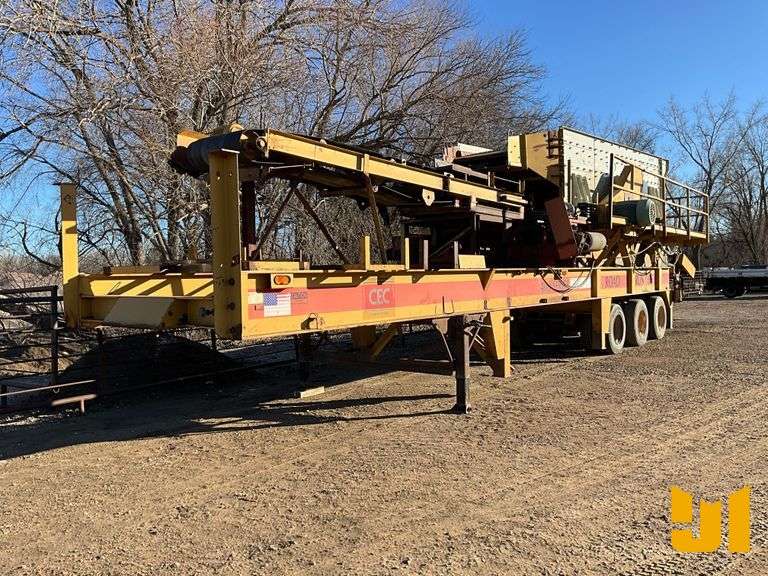 2023 ASTEC 6203-32 HORIZONTAL SCREEN PLANT MOUNTED ON A CEC 400 SERIES ...