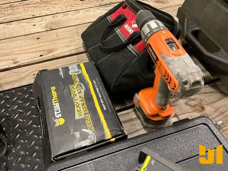 CENTRAL PNEUMATIC 2 PC. PROFESSIONAL AUTOMOTIVE SPRAY GUN KIT, RIDGID ...