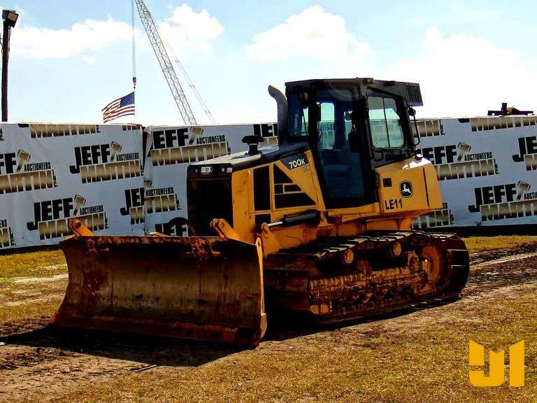 2012 DEERE 700K CRAWLER TRACTOR SN: T 0700KXL0E232524 - Jeff Martin ...
