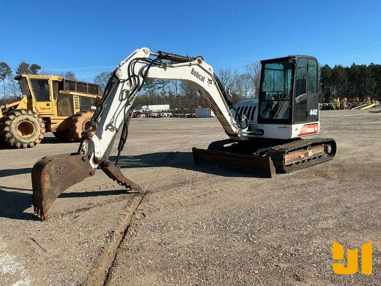 2002 BOBCAT 442 MINI EXCAVATOR SN: 522311300 - Jeff Martin Auctioneers ...