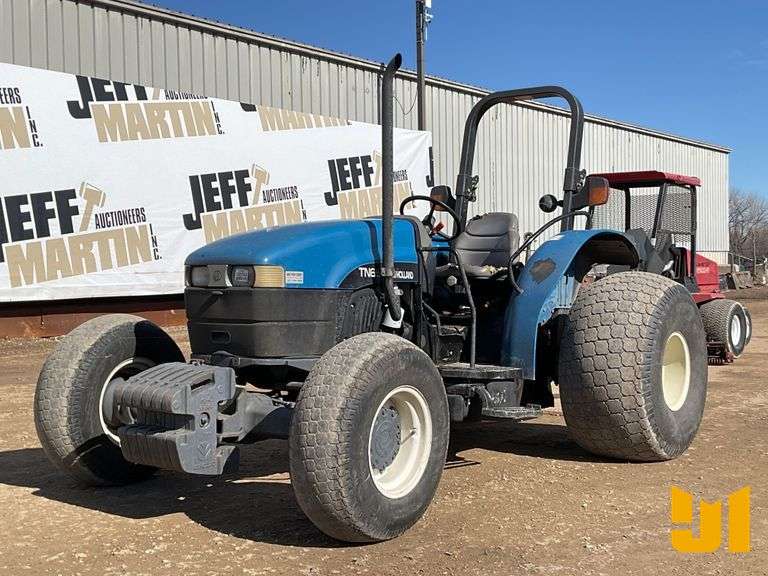 1998 NEW HOLLAND TN65S 4X4 TRACTOR SN: 001157305 - Jeff Martin ...