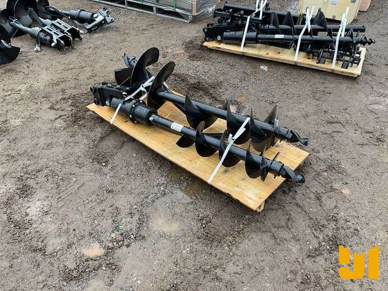 2025 GIYI 8" AUGER W/ 12"/16" AUGER ROD - Jeff Martin Auctioneers, Inc.