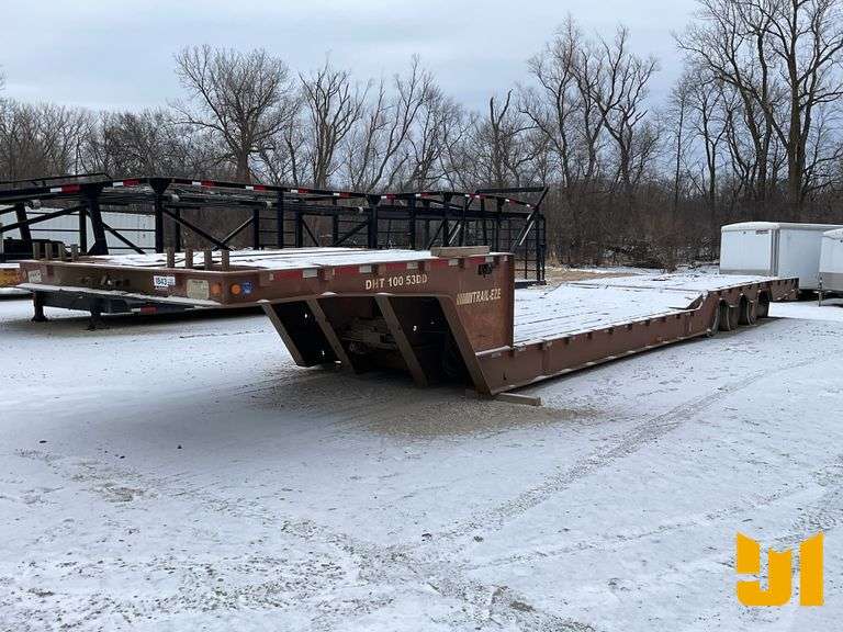 1999 DAKOTA MANUFACTURING CO. / TRAIL-EZE DHT10053 FIXED NECK LOWBOY ...