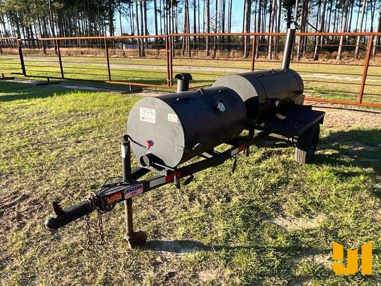 LANG BBQ SMOKERS SMOKER TRAILER - Jeff Martin Auctioneers, Inc.
