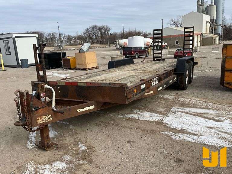 2001 DRESSEN CUSTOM TRAILERS TAG A LONG EQUIPMENT TRAILER - Jeff Martin ...