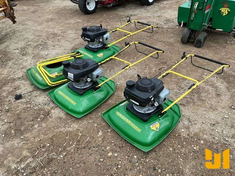(3) HOVER MOWERS, W/ GCV160 GAS ENGINES, EXTRA HOVER MOWER - Jeff ...