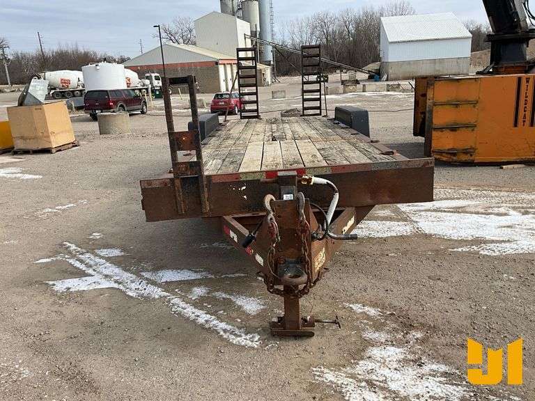 2001 DRESSEN CUSTOM TRAILERS TAG A LONG EQUIPMENT TRAILER - Jeff Martin ...