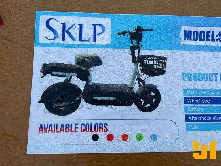 2024 SKLP SK-E48 ELECTRIC 2-WHEELED BIKE - Jeff Martin Auctioneers, Inc.
