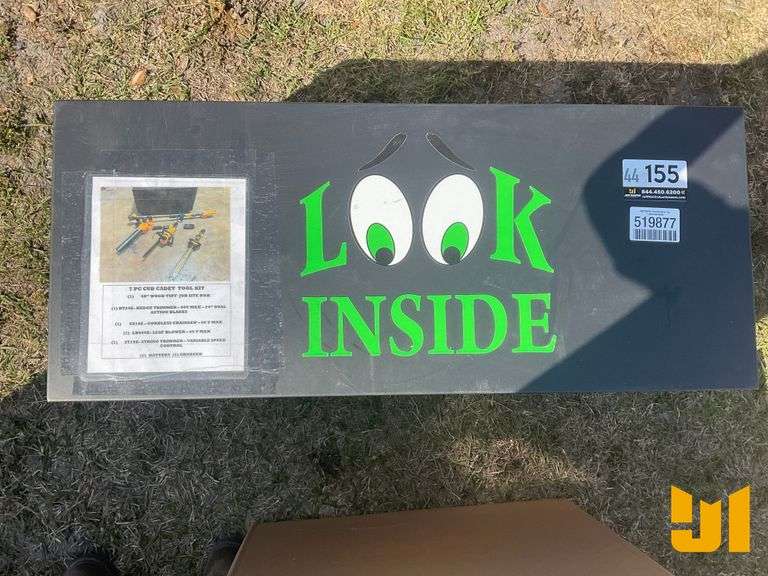 WOOD TUFF TOW 48" BOX --- 7 PC CUB CADET - Jeff Martin Auctioneers, Inc.